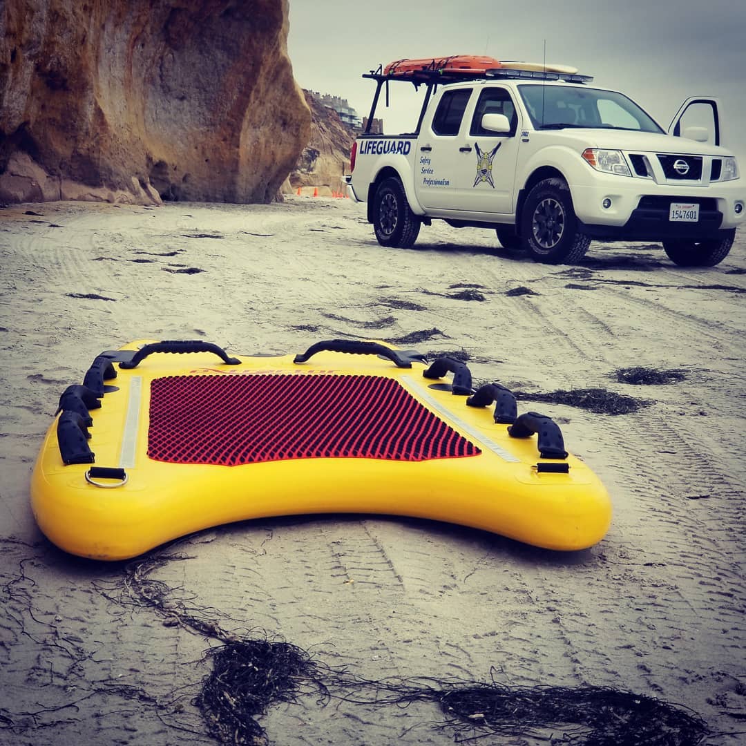 Extractor RWCiD Drop-Stitch Inflatable PWC Rescue Sled